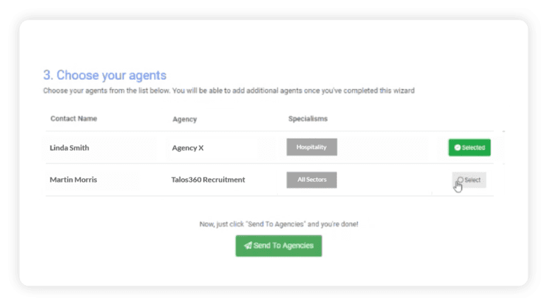 Recruitment Agency Portal | Talos Applicant Tracking System